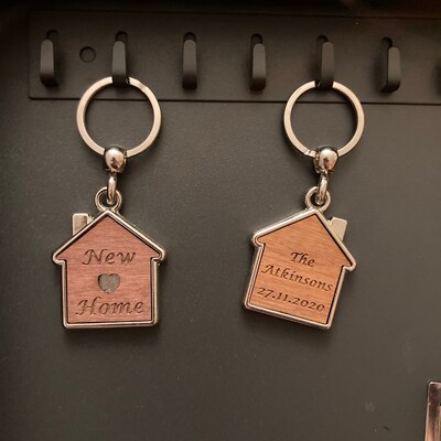 Personalised New Home Design Keyring Custom Keychain - Etsy