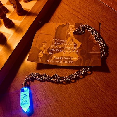 Disney's Atlantis the Lost Empire Kida Crystal Handcrafted - Etsy