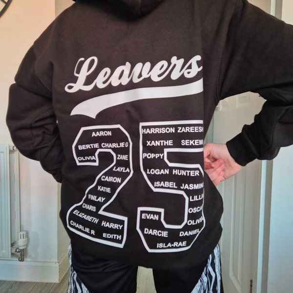 School Leavers Hoodies 2025 - Primary School Leavers, Year 6 Leavers ...