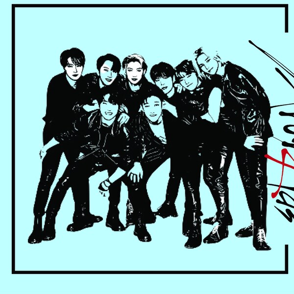 Stray Kids SVG | Straykids Vector | Kpop Design - Etsy
