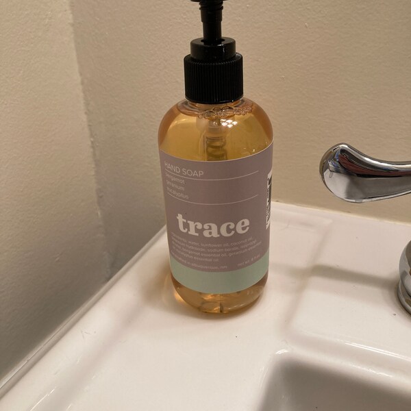 Lavender Orange Liquid Soap / Lavender Liquid Soap / Hand Soap / Liquid ...