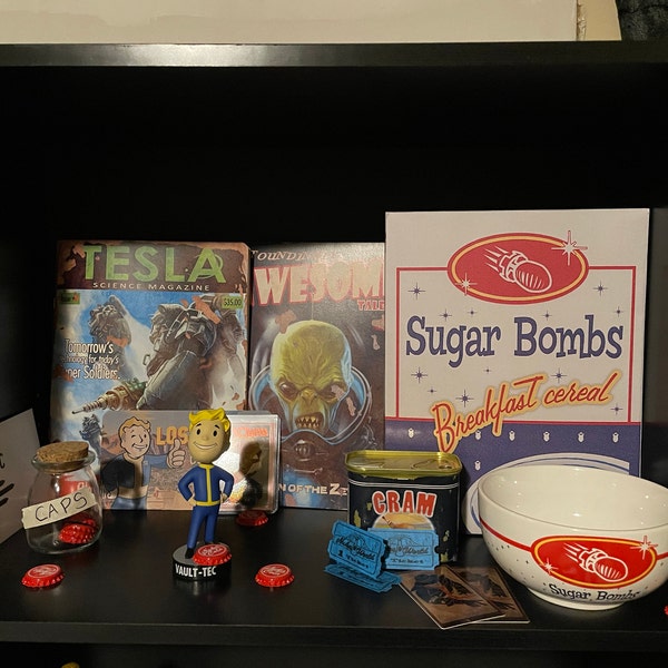 Un-official Handmade Fallout 4 Cardboard Box Props - Etsy