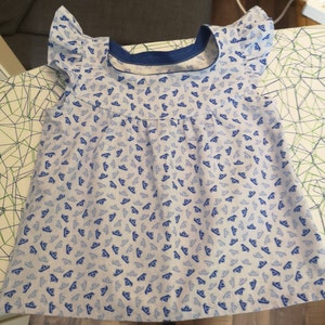 Girls Blouse Pattern, the KELSIE Pattern , Sewing Pattern, Toddler ...