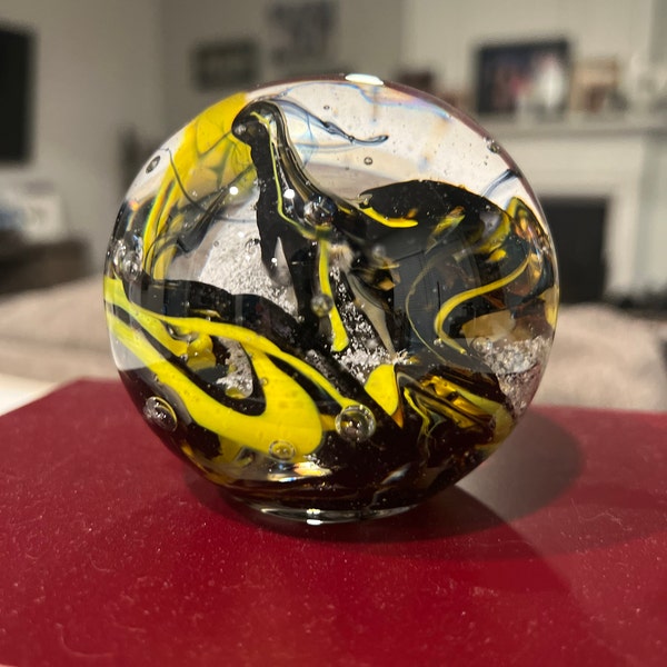 Memorial Glass Orb, Cremation Glass, Keepsake, Rainbow Bridge, Loved ...