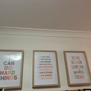 Growth Mindset Printable Boho Classroom Decor Calm Down Corner Poster ...