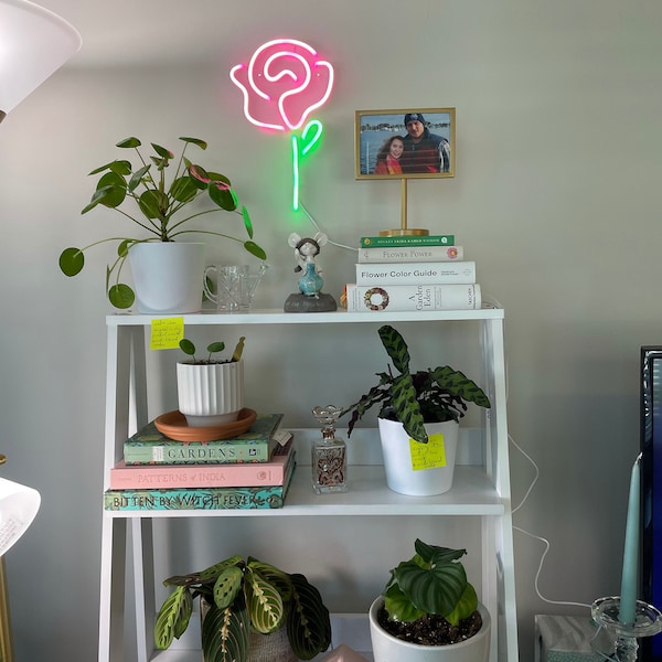 Rose Flower Women Room Decor Flex Silicone LED Neon Sign St16-fnu0034 ...