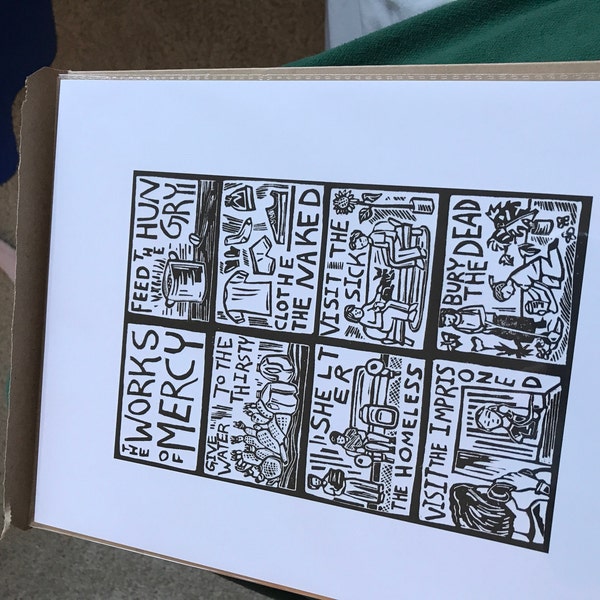 The Works of Mercy- Digital Print - Etsy