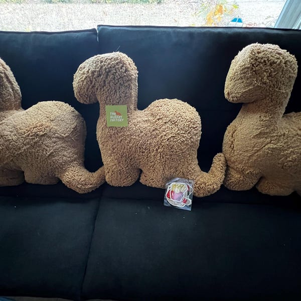 Mini Dino Nugget Plush, Small Dinosaur Nug Plushies, Tiny Dinosaur ...