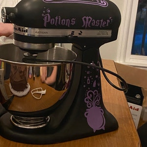 Potions Master Decal Kit YOUR COLOR CHOICE for Your Kitchen Stand Mixer ...