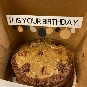 It is Your Birthday Cake Topper/ Dunder Mifflin/ the Office/ Dwight ...