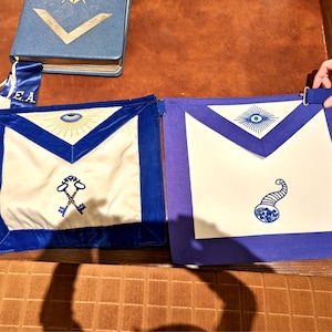 Masonic Order of Eastern Star OES Complete Sash Set, Set of 5 Sashes ...