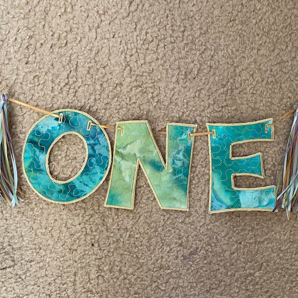 Quilted Banner Machine Embroidery Font ITH - Etsy