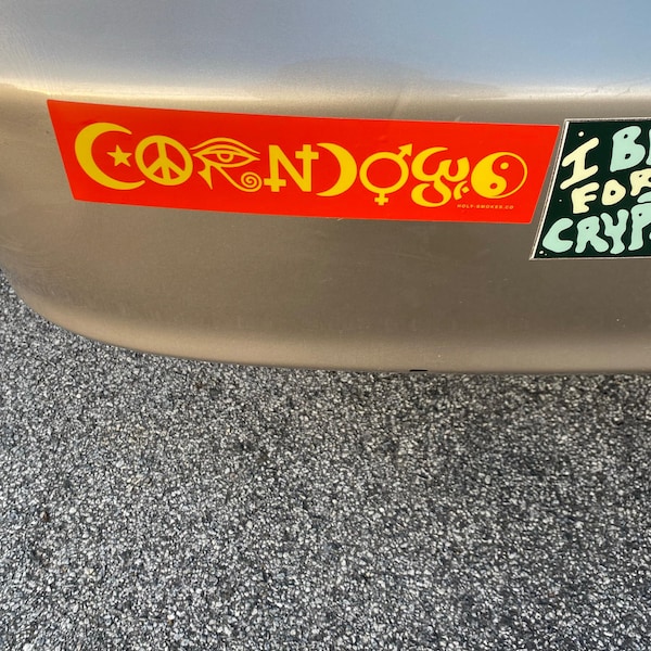 Corndogs Bumper Sticker - Etsy