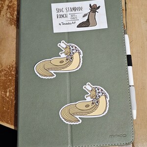 Slugs With Hats Cute Kiss-cut Vinyl Sticker Sheet Volume 1 - Etsy