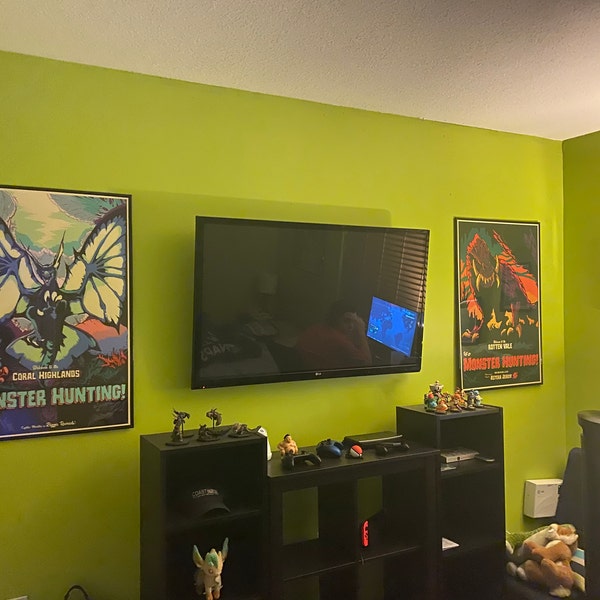 ROTTEN VALE, Let's Go Monster Hunting, Video Game Poster, Video Game ...