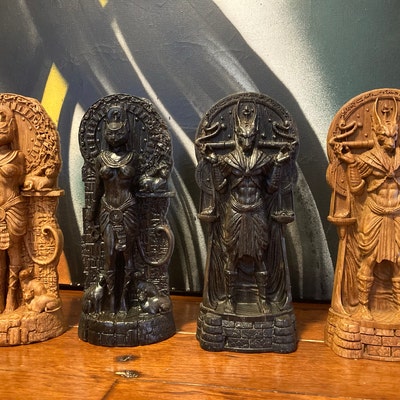 Moon Goddess, Selene Goddess, Wiccan Statue - Etsy