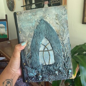 Gothic Diary Grimoire Custom Sketchbookbook of Shadows Spell Book ...