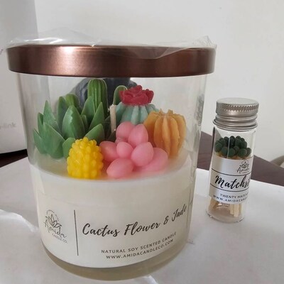 Christmas Tree Candle With Gift Box Soy Scented Candle Gifts for Plant ...