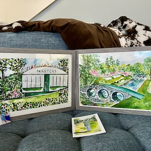 Augusta National Leaderboard, the Masters Tournament - Etsy