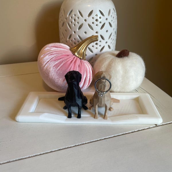 Set of 5 Enchanted Forest Christmas Trees Whimsical Tabletop Decor ...