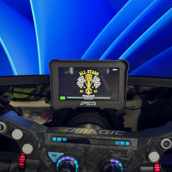 PSR Sim Screen 5.0 - 5 Inch Sim Racing Dashboard DDU - Etsy