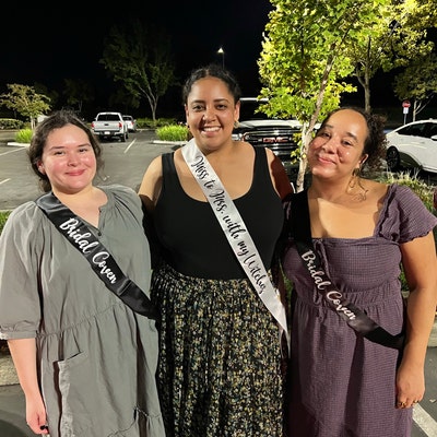 Miss to Mrs With My Witches Set of Bachelorette Party Sashes - Etsy