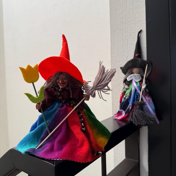 Good Luck Spirit Doll Poppet Protection Voodoo Talisman Vintage OOAK ...