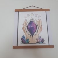 Yoni Portal Color • Yoni Art Print • Feminist Art • Vulva Art • Vagina ...