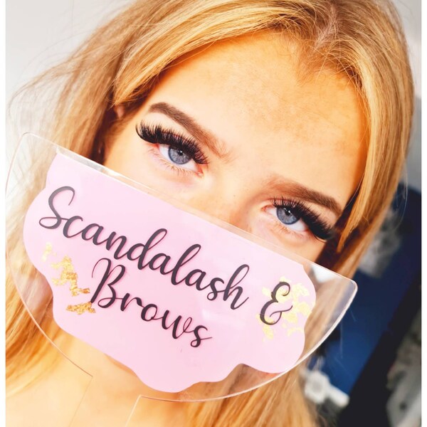 Lash Tech Photo Prop, Face Cover Logo, Lash Tech Logo Face Paddle, Lash ...