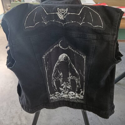 WITCH Mother Nature as a Witch BACKPATCH Nature Cults Unite Punk Eerie ...