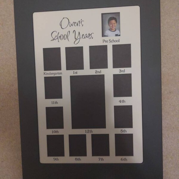 My School Years/ Photo Frame/ Graduation/ Pre-k/ High School/ Pre ...