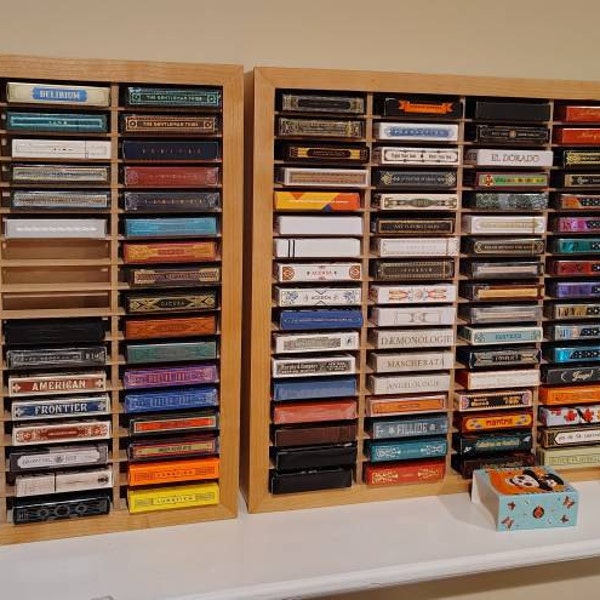 60 Slot Cassette Tape Holder - Etsy