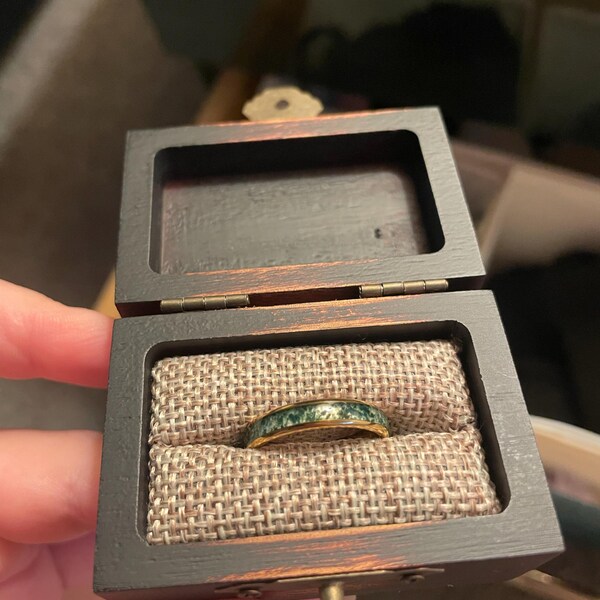 Red Ruby Ring, Rose Gold Red Ruby German Glass Wedding Tungsten Carbide ...