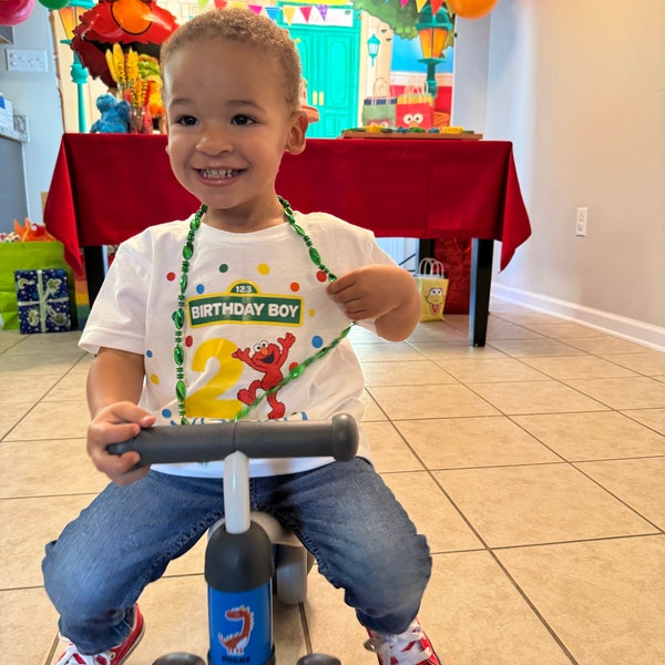 Elmo Sesame Street Shirt, Elmo Matching Shirts, Elmo Birthday Outfit ...