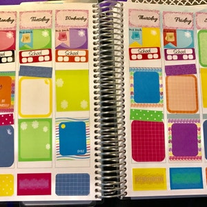 BIG Happy Planner Stickers Printable Winter Weekly Kit - Etsy