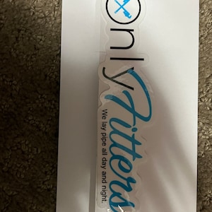 Only Fitters Lay Pipe Hard Hat Sticker Decal Tradesman Dad Gift - Etsy