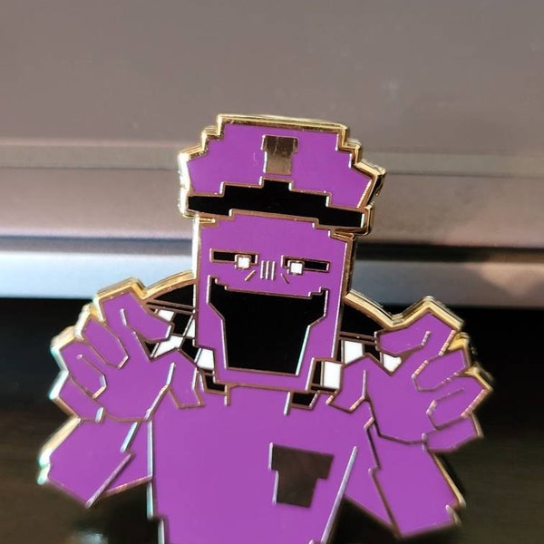 Purple Guy / William Afton / Dave Miller Five Nights at Freddy's Pin ...