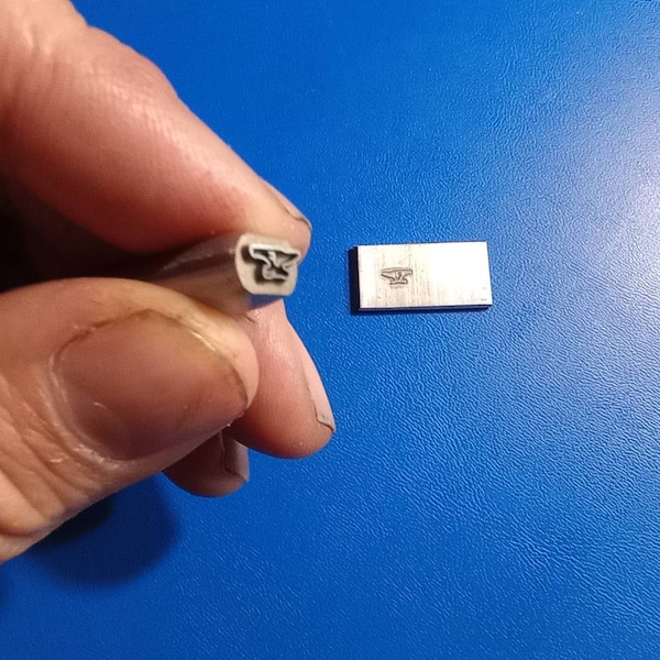 Custom Metal Stamp Metal Punch Stamp Sterling Stamp Custom Logo ...