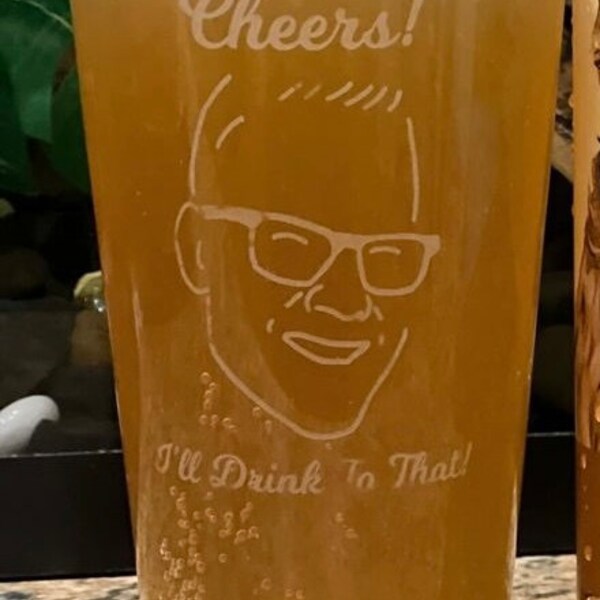 Custom Designed Glasses, Custom Logo Glass, Etched Glassware Gift ...