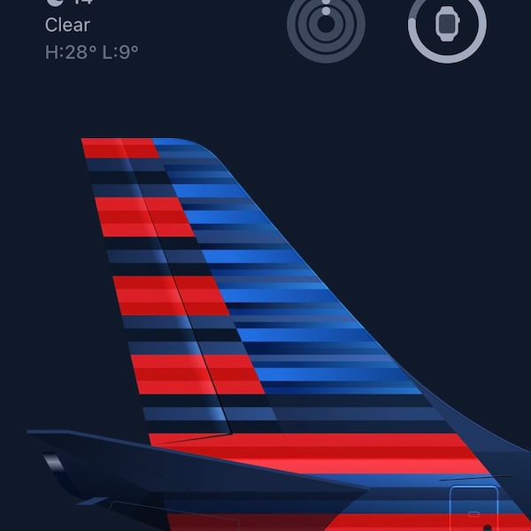 American Airlines iPhone Wallpapers - Etsy