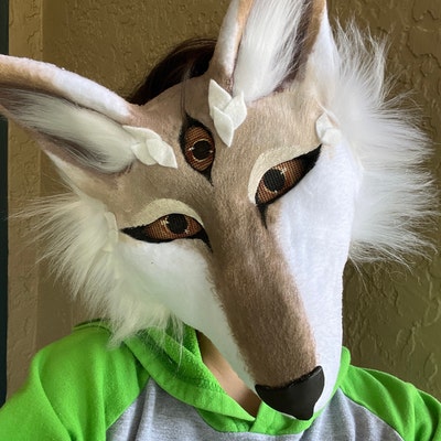 Therian Mask, Therian Bird Mask, Bird Mask, Parrot Mask, Red and Green ...