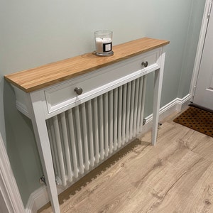 800mm Tall Classic Radiator Cover Console Table Hallway - Etsy UK