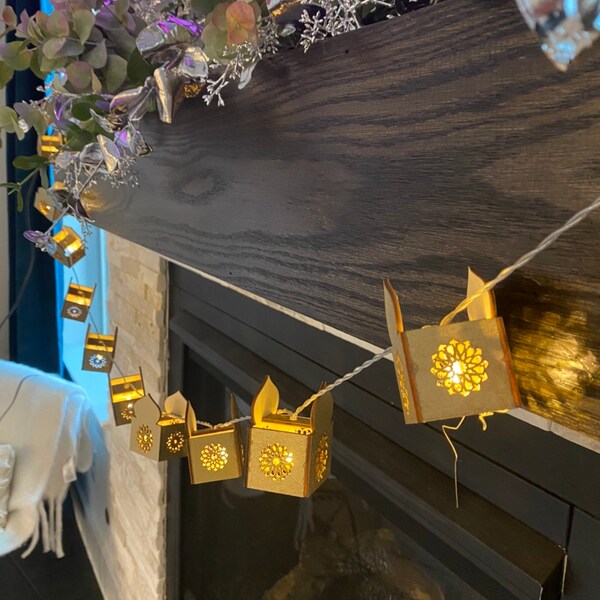 Gold String Light - Minimalist String Light - Boho String Light ...