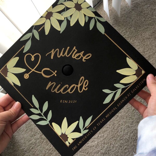Custom Graduation Cap Design - Etsy