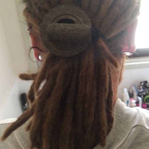 Dreadlocks Beads SET OF 2 Dread Hole- 1.5 Cm 0.59" Beads Daisy Hair ...