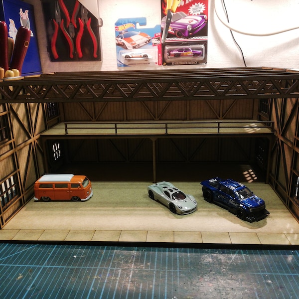 1/64 Scale Diorama Building - Etsy