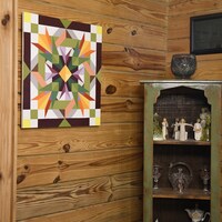 Mariner's Compass Barn Quilt Pattern and Directions to Paint This ...