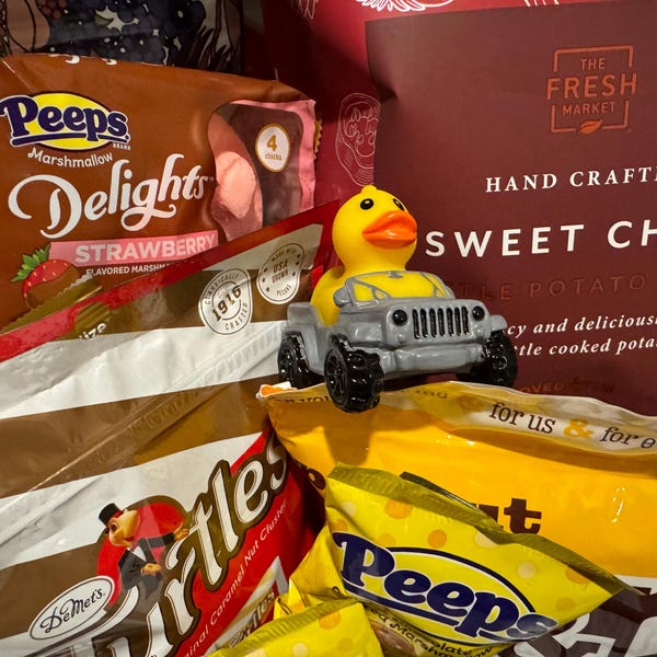 New Colors!! Rubber Duck Driver in White 4x4. Happiness is Being Ducked ...