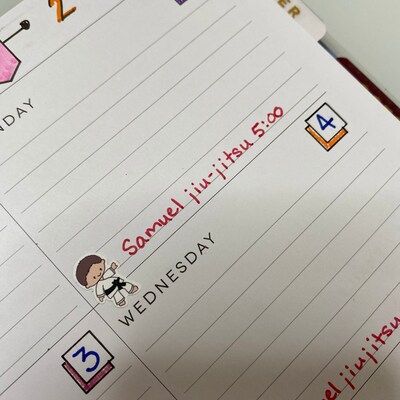 EMT Emergency Rescue Ambulance Vehicle Sticker for Planners, Calendars ...