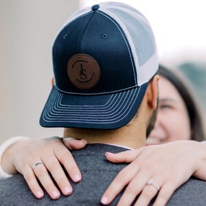 Wild Bore Leather Engraved Trucker Hat Hog Hunting Hunting - Etsy